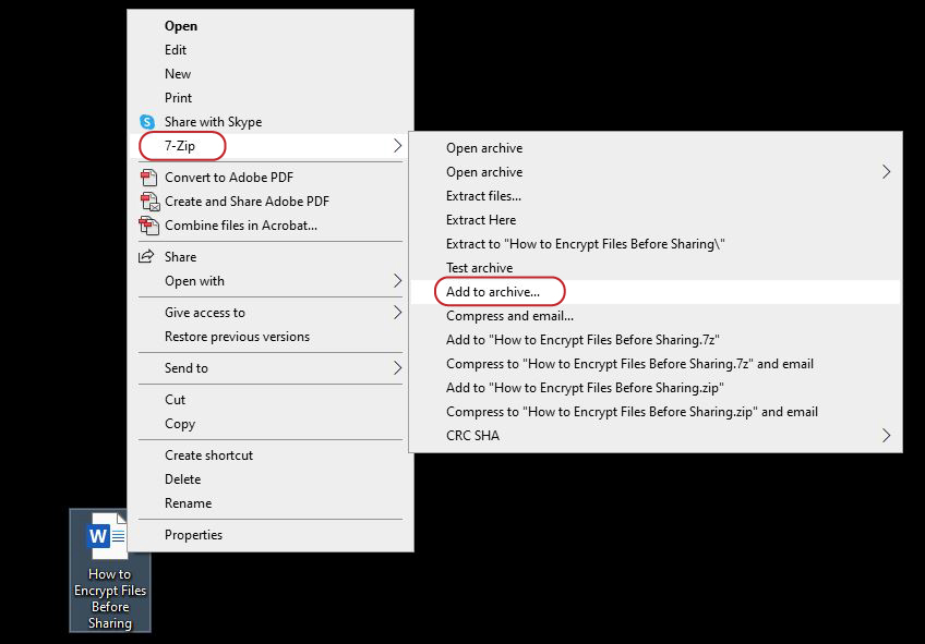 How to Encrypt Files Before Sharing | Tech Support – IT Services ...